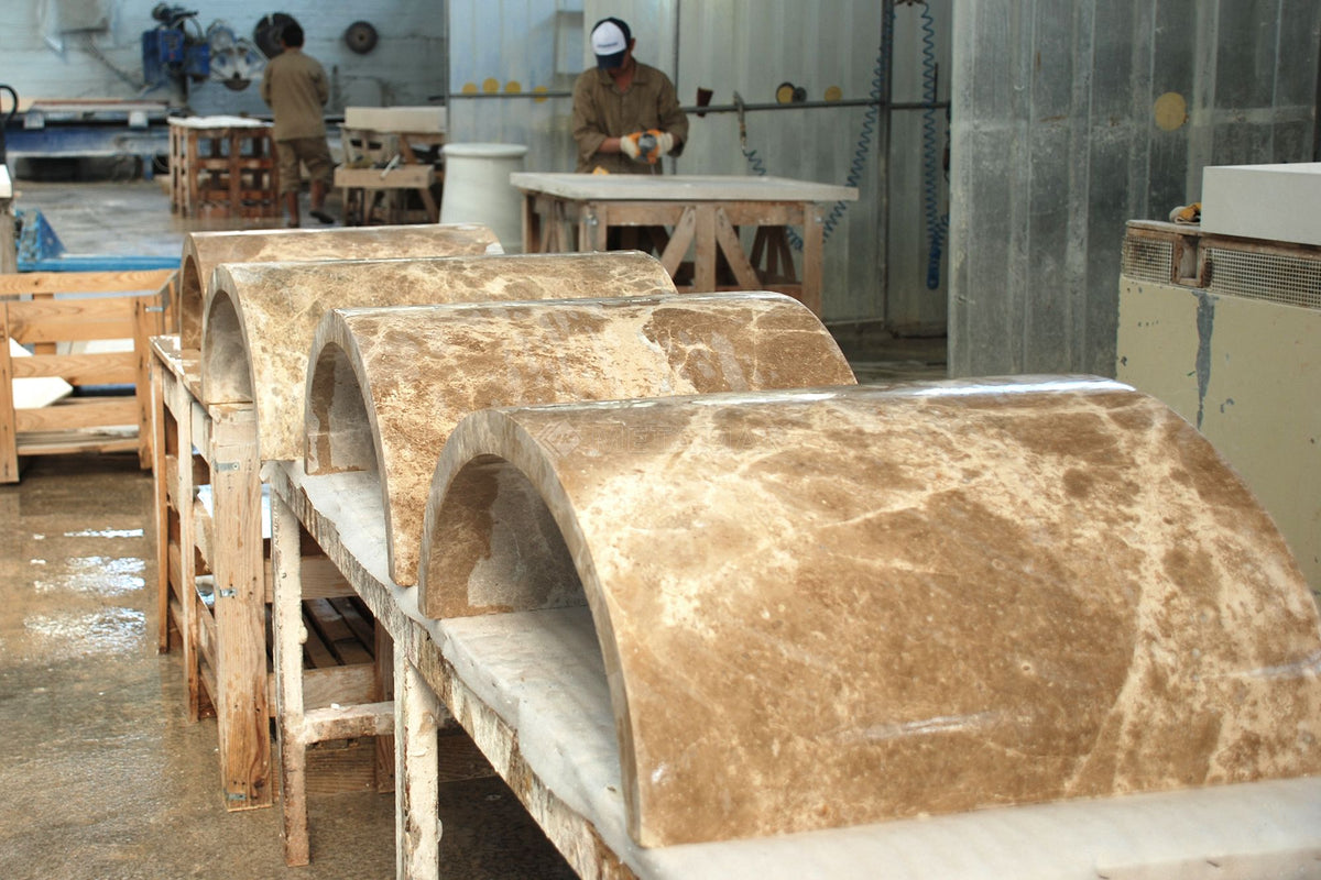 Natural Stone Shell - Metamar Marble