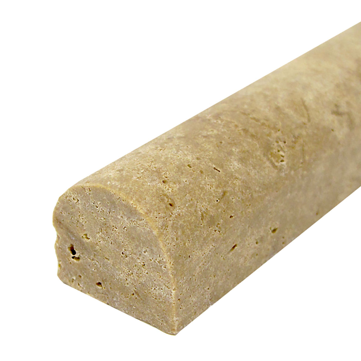Noce CC Pencil Travertine Molding - Metamar Marble