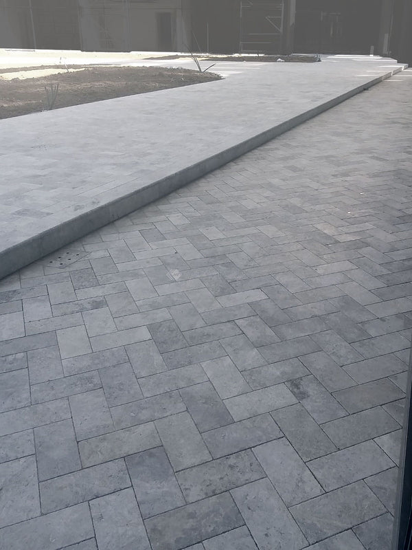 Tundra Blue Limestone Tile - Metamar Marble